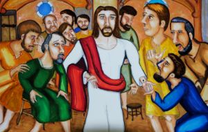 Jesus Falls the First Time - Jan Toler - Drawings & Illustration ...