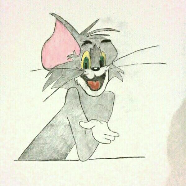 Tom The Cat - T91 Creativity - Drawings & Illustration, Childrens Art ...