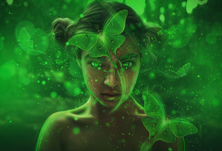 Luna - Andy Art - Digital Art & AI, Fantasy & Mythology, Magical, Tree ...