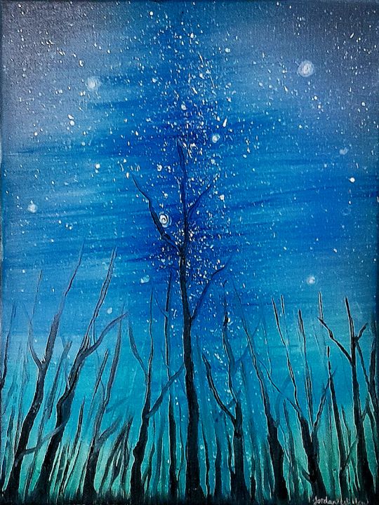 The Dreamt Forest - Jordan Willow Paints - Paintings & Prints, Landscapes & Nature, Skyscapes ...