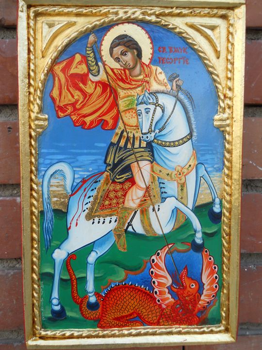 St. George - Orthodox icons - Paintings & Prints, Religion, Philosophy ...