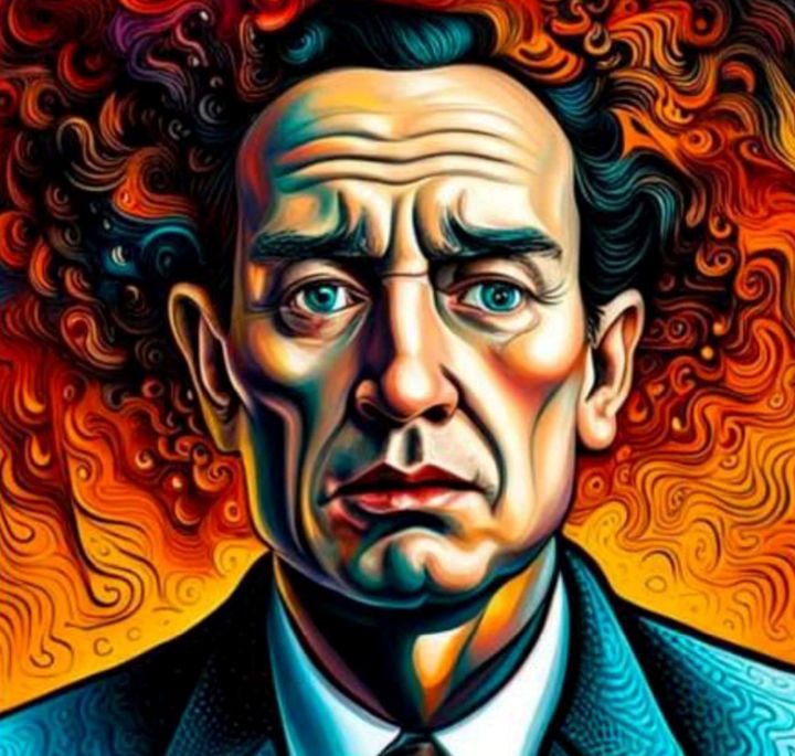 Pensive Sadness - George Hutton Hunter Contemporary Artist - Paintings ...