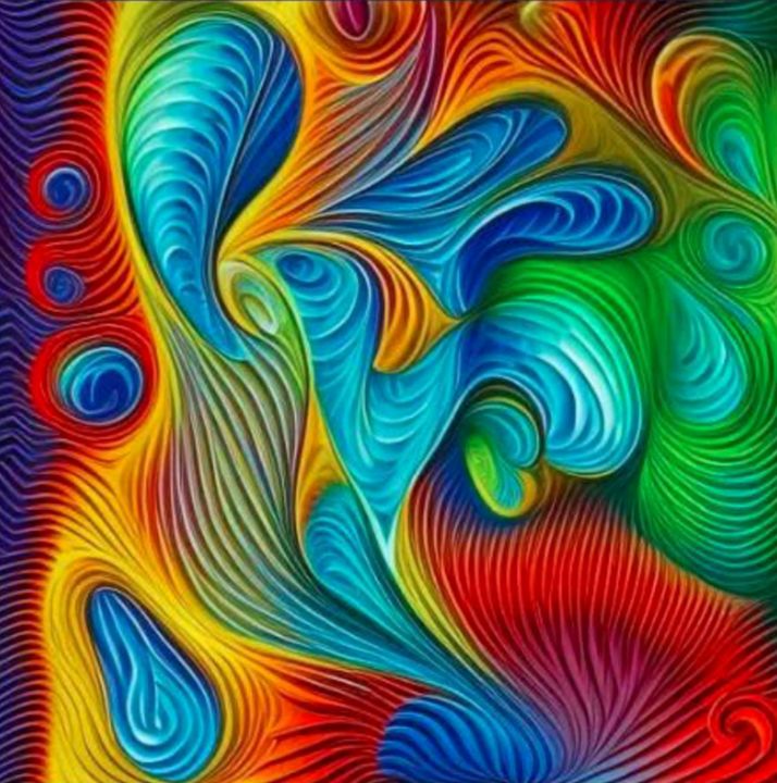 Abstraction 2 - George Hutton Hunter Contemporary Artist - Paintings ...