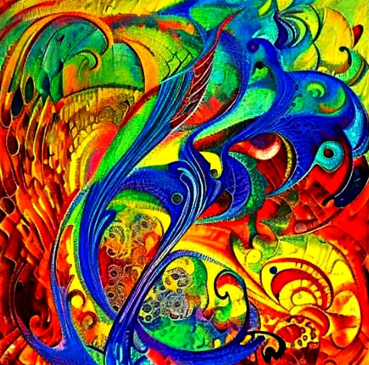 Abstraction 28 - George Hutton Hunter Contemporary Artist - Paintings ...