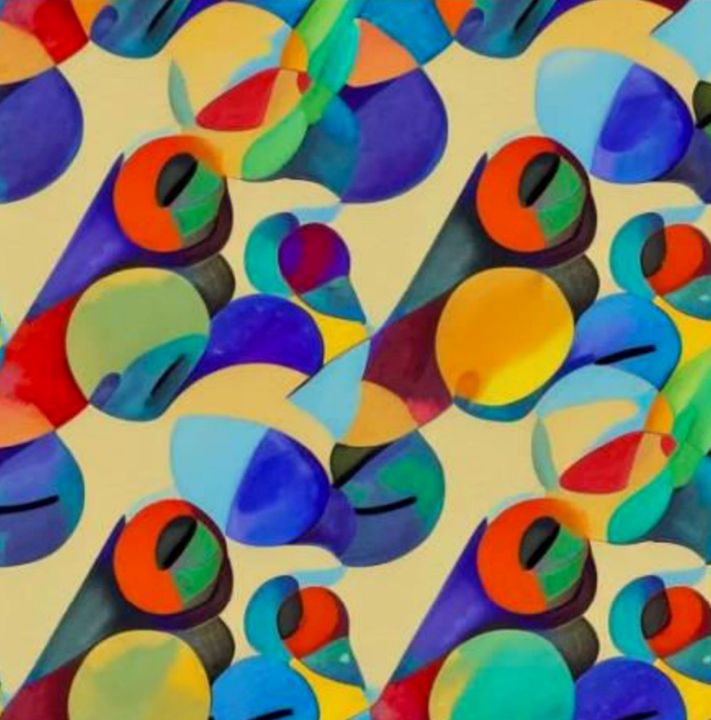 Abstrakshon 13 - George Hutton Hunter Contemporary Artist - Paintings ...