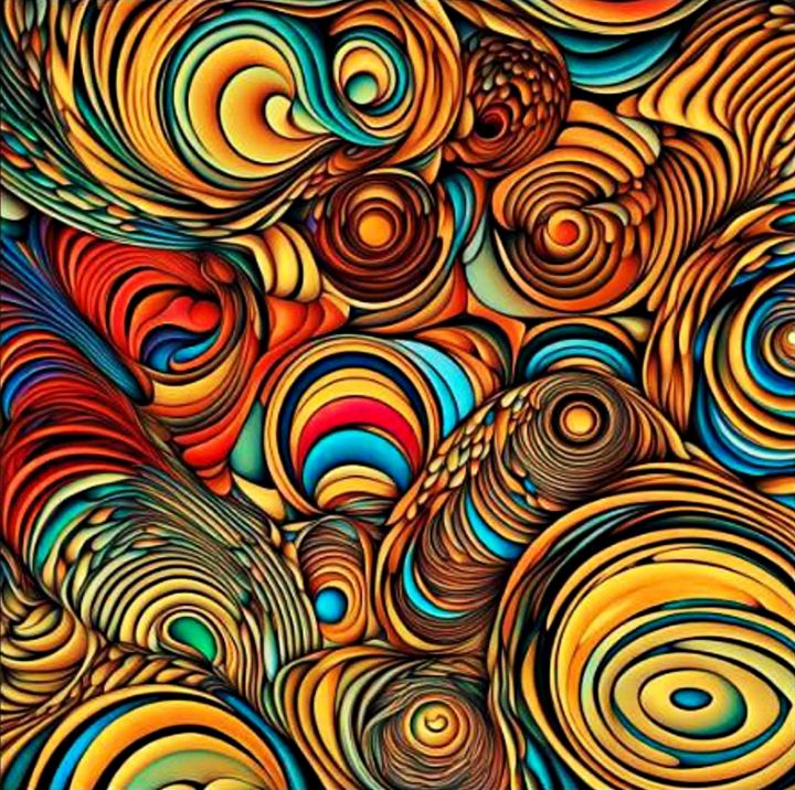 Abstraction 1 - George Hutton Hunter Contemporary Artist - Paintings ...