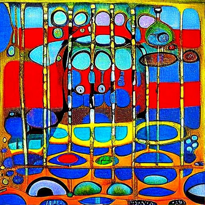 Abstrakshon 85 - George Hutton Hunter Contemporary Artist - Paintings ...