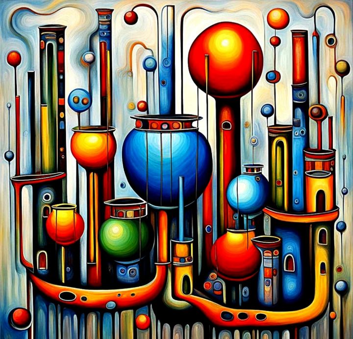 Solinoeidis 1 - George Hutton Hunter Contemporary Artist - Paintings ...