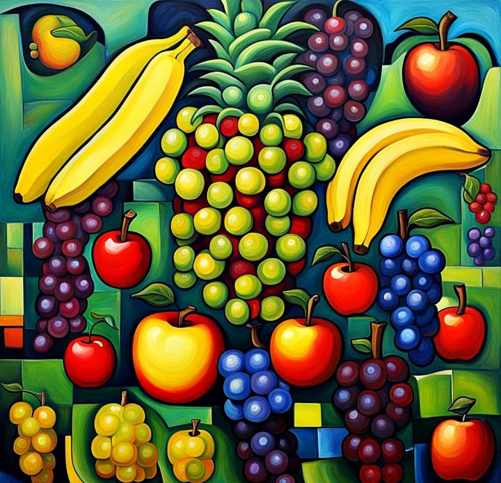 Surreal fruit 36 - George Hutton Hunter Contemporary Artist - Digital ...