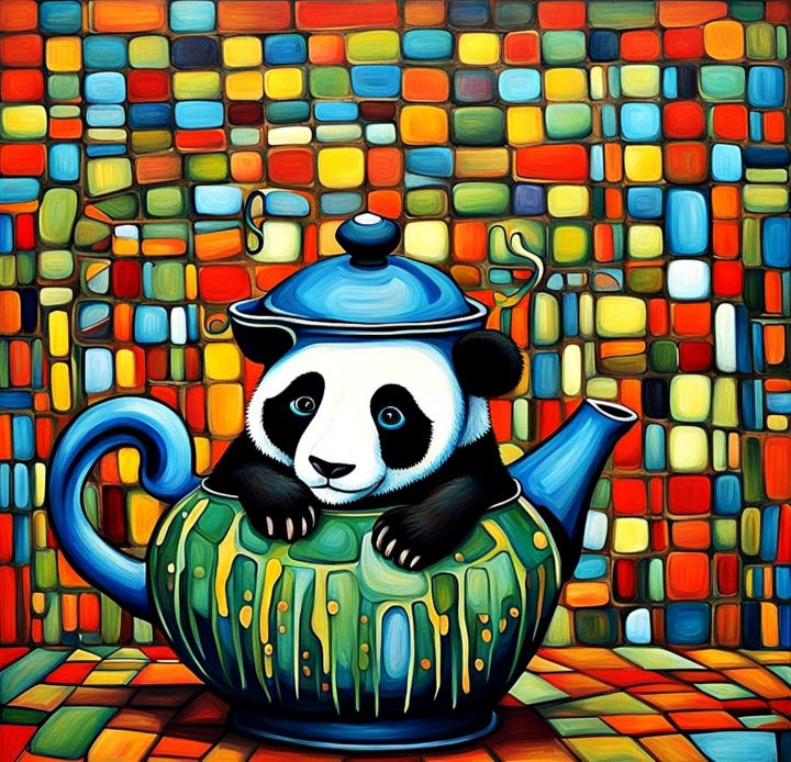 Tekanne Dyr 1 - George Hutton Hunter Contemporary Artist - Paintings ...