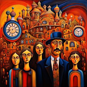 Dysfunctional Family 2 - George Hutton Hunter Contemporary Artist ...