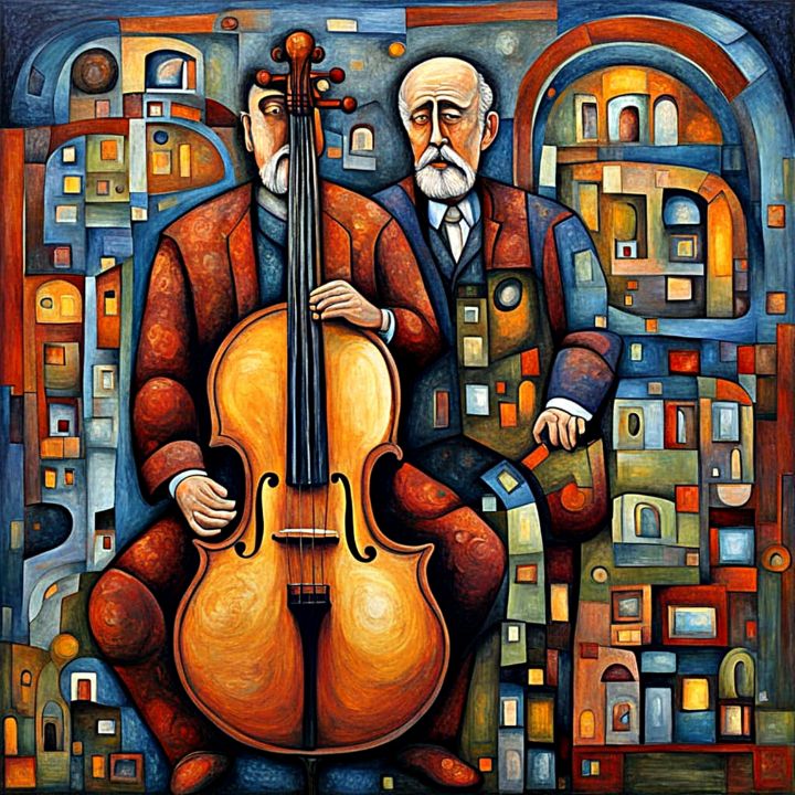 The Ghostly Mentor - George Hutton Hunter Contemporary Artist ...