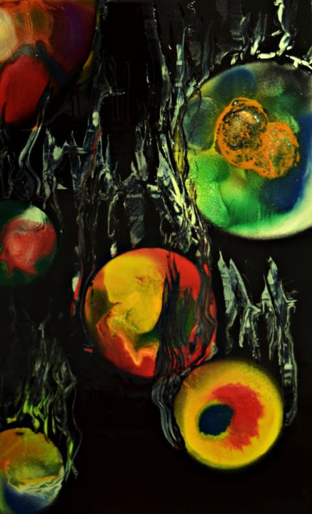 Falling through space - George Hutton Hunter Contemporary Artist ...