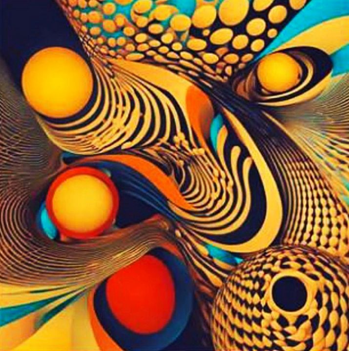 Abstraction 59 - George Hutton Hunter Contemporary Artist - Paintings ...
