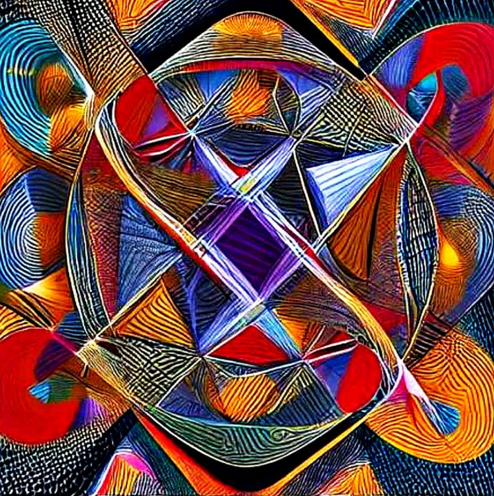 Alia Abstractio 5 - George Hutton Hunter Contemporary Artist ...