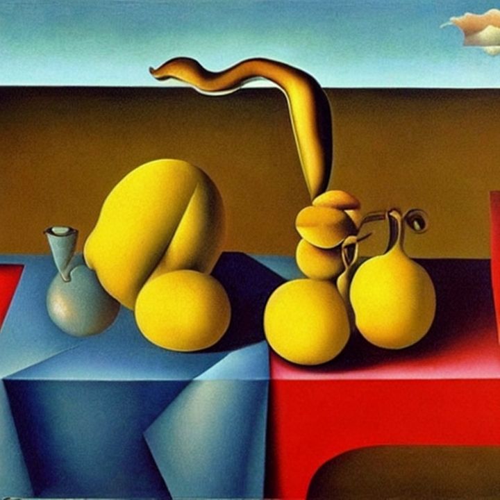 Fruit on tables - George Hutton Hunter Contemporary Artist - Paintings ...