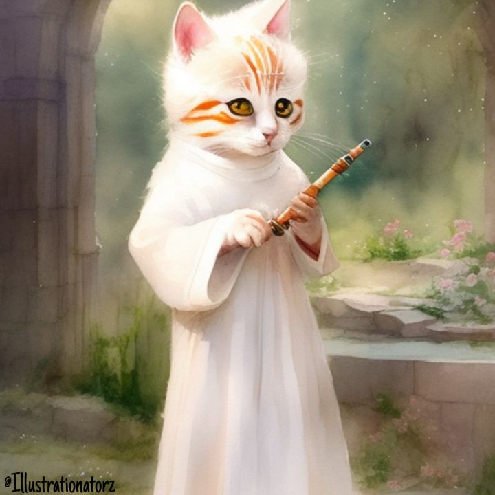 Young Catamon - Illustrationator - Digital Art & AI, Animals, Birds ...