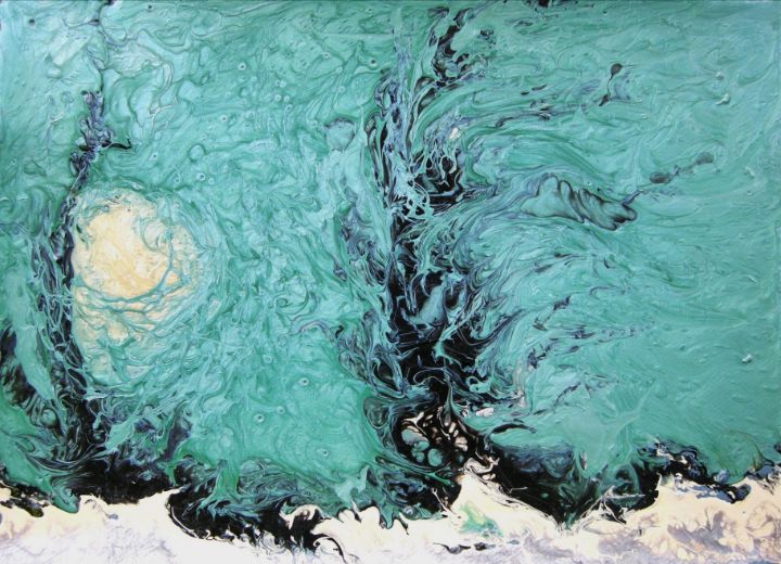 Wind - aajjstudio - Paintings & Prints, Abstract, Landscape - ArtPal