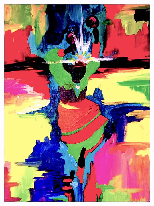 Abstract 3 - Rod Johnson - Paintings & Prints, Abstract, Movement - ArtPal