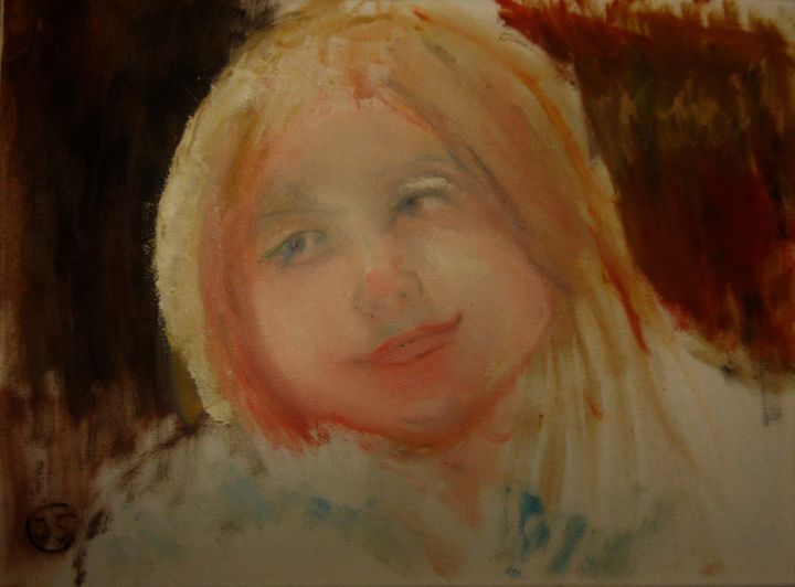 Happiness - Jan Söderman, ORIGINAL ART - Paintings & Prints, People ...