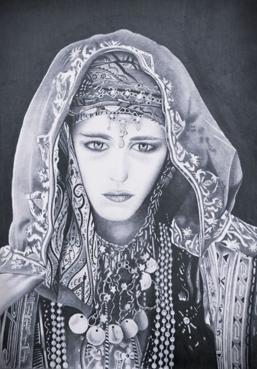 Medieval Garbs - Kristen Moore's Portraits and Pencil Drawings - Drawings & Illustration, People ...