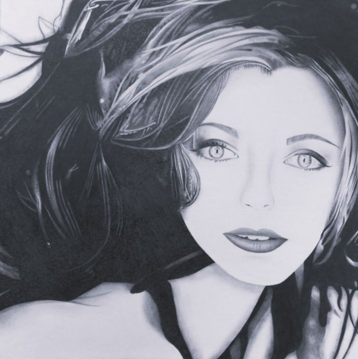 Classic Portrait - Kristen Moore's Portraits and Pencil Drawings - Drawings & Illustration ...