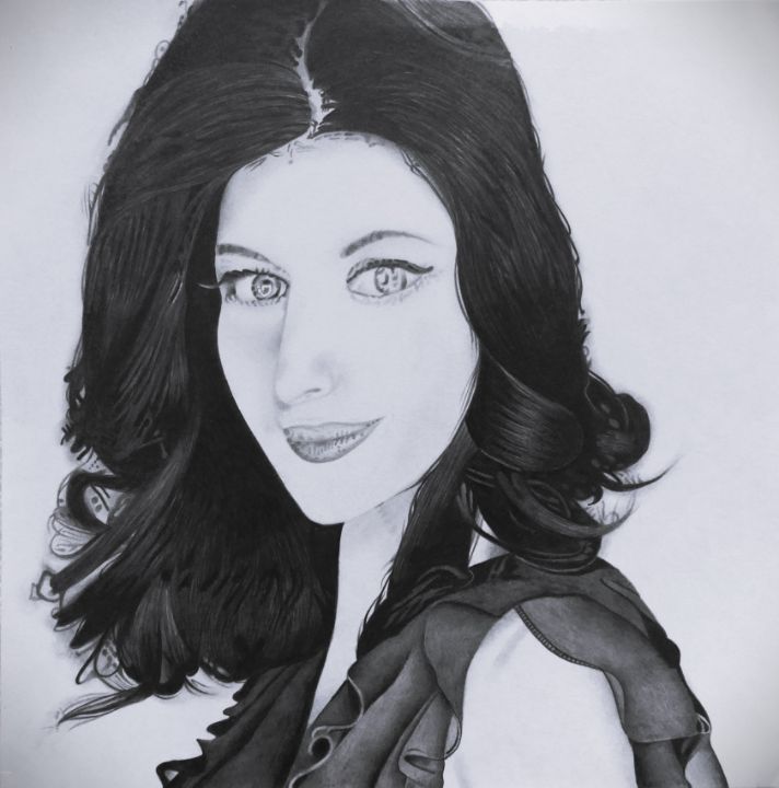 Raven - Kristen Moore's Portraits and Pencil Drawings - Drawings & Illustration, People ...