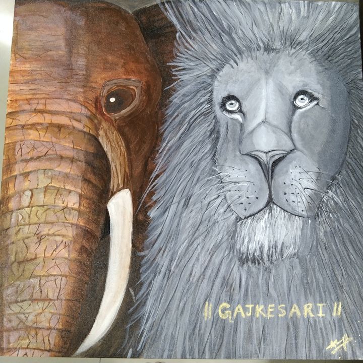 GajKesari - Paintings & Prints