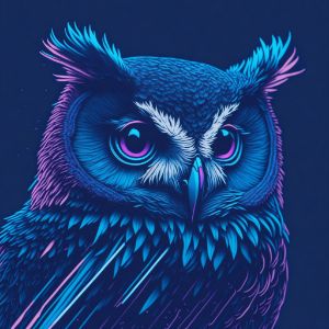 Gigi Owl 10 - Digital Dream - Digital Art & AI, Animals, Birds, & Fish ...