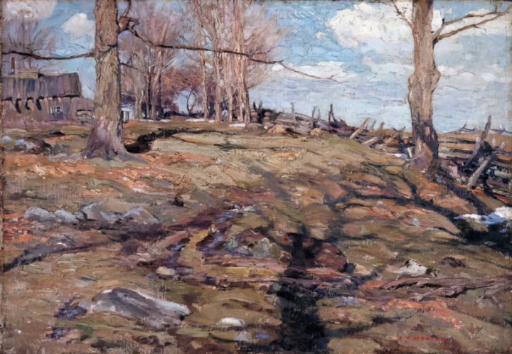 The Edge of the Maple Wood - 1910 - A.Y. Jackson - Paintings & Prints ...