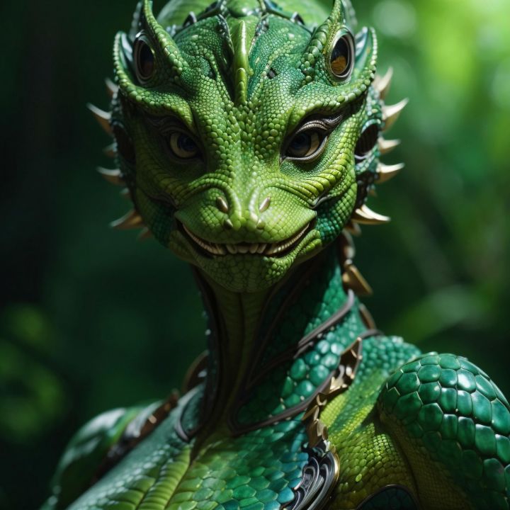 Sisthhthis - The Reptilian Queen - Carla Valdetaro - Paintings & Prints ...