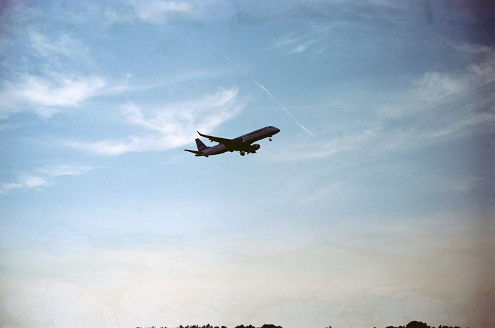 Plane Coming In For Landing - Shot On Film - Photography, Vehicles ...
