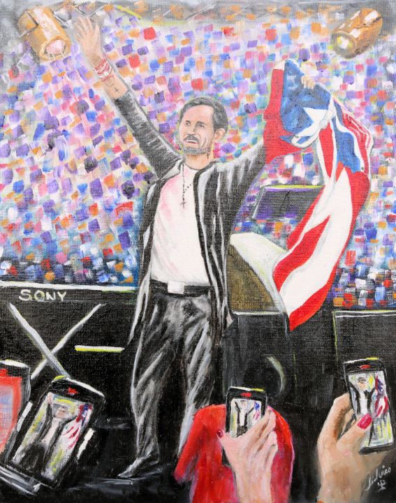 Marc Anthony Concert San Antonio TX - Lidu's Arts - Paintings & Prints ...