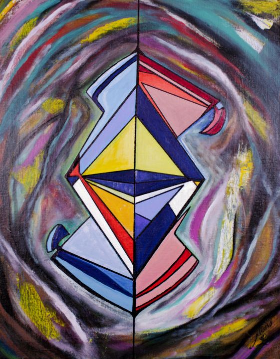Euclidean Geometry - Lidu's Arts - Paintings & Prints, Abstract ...