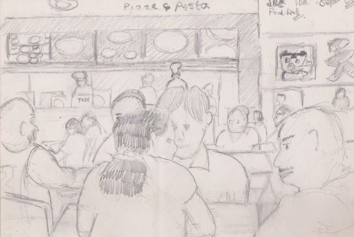 168 Mall Food Hall Metro Manila - Ivyemaye - Drawings & Illustration ...