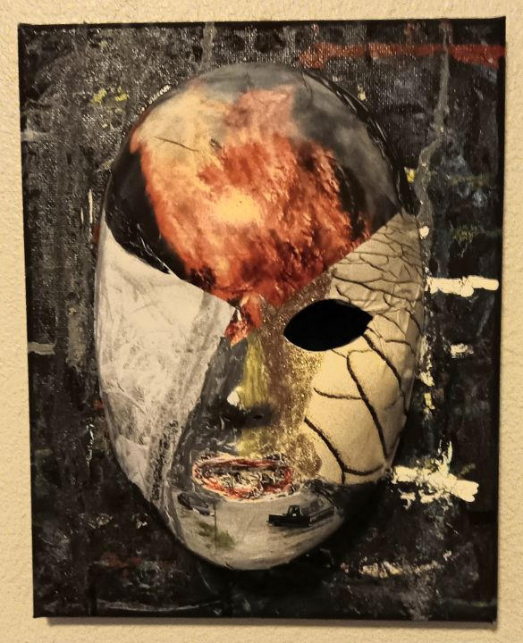 3D, Elemental Mask - abstrakt_1_artificii - Paintings & Prints ...