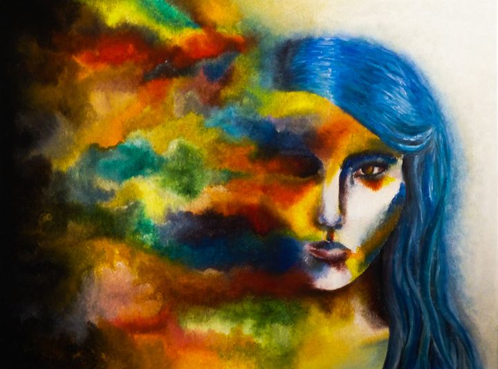 Faint - Megan Burak - Paintings & Prints, People & Figures, Portraits ...