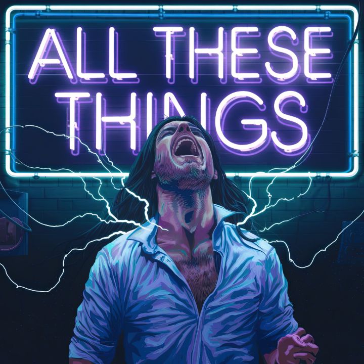 All These Things EP Single Cover - BLACK AND RED Artwork - Digital Art ...