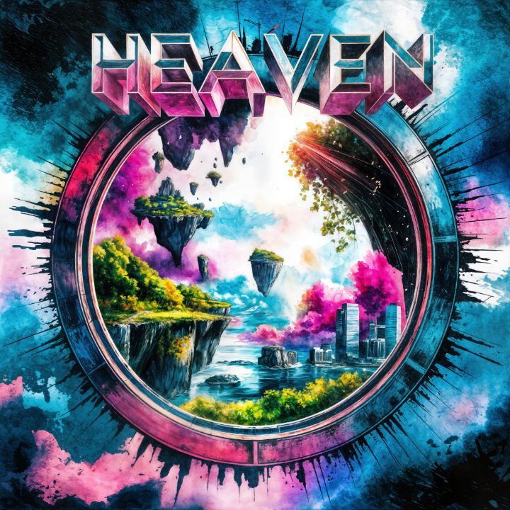 Heaven EP Single Cover - BLACK AND RED Artwork - Digital Art & AI ...