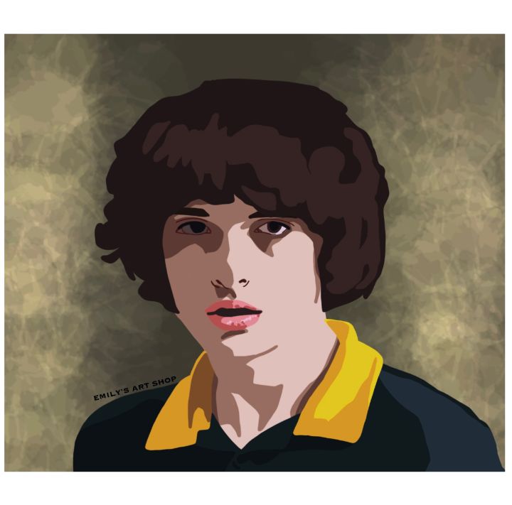 Stranger Things - Mike Digital Art - Emily's Art Shop - Digital Art ...