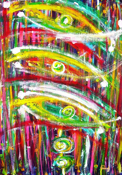 The Sight - Art Expression - Paintings & Prints, Abstract, Color - ArtPal