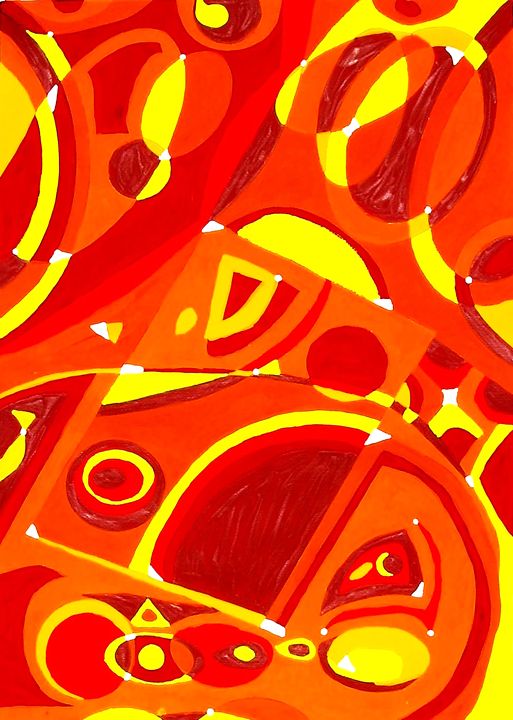 Mechanism in Color - Art Expression - Paintings & Prints, Abstract ...