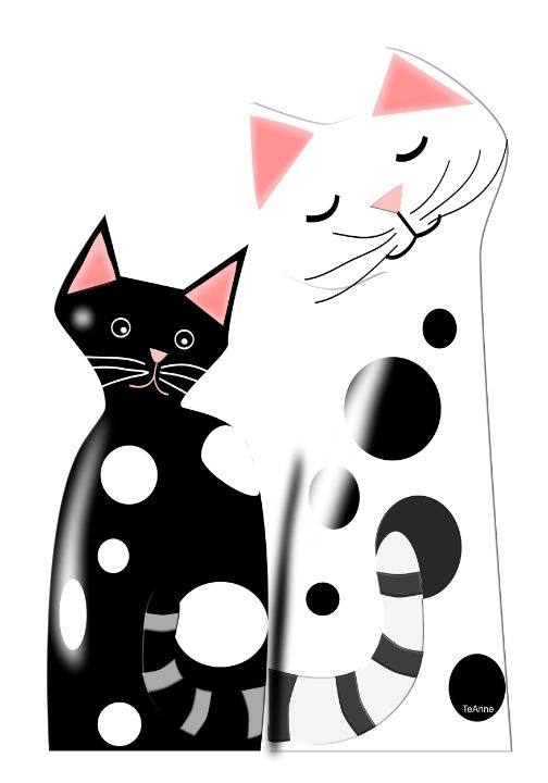 She Cat and her Kitten Son - TeAnne ArtWorks AU - Drawings ...