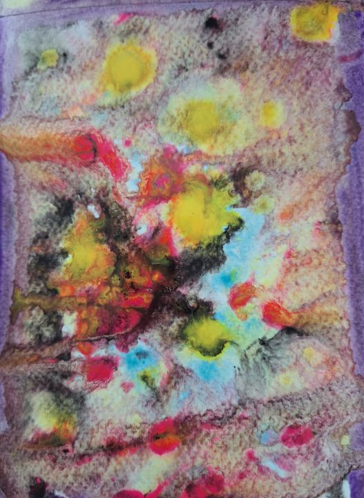 Vomiting. - Ray - Paintings & Prints, Abstract, Color - ArtPal