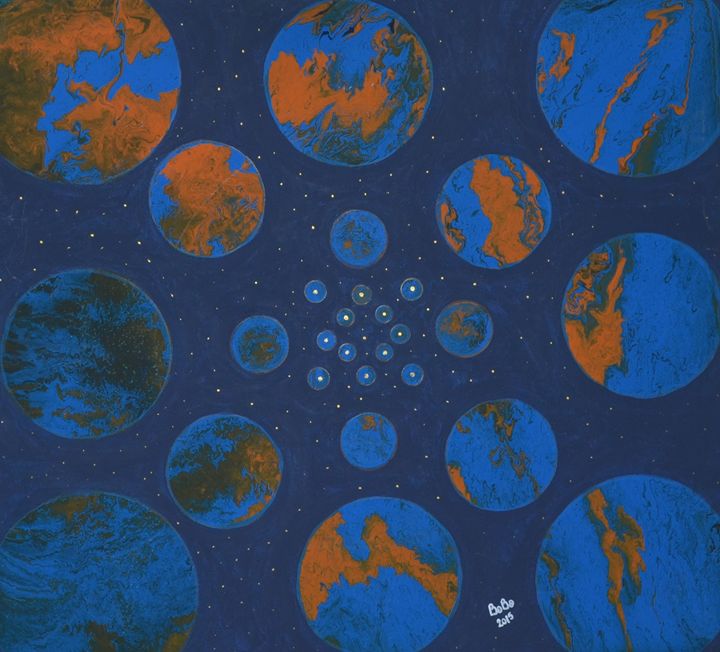 Zodiac - Bobo Design - Paintings & Prints, Abstract, Geometric - ArtPal
