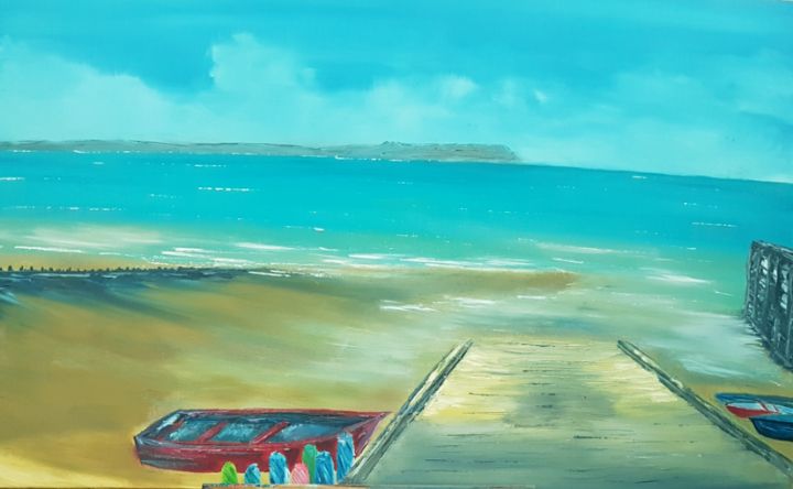 Whitstable beach - Dan's Landscapes - Paintings & Prints, Landscapes ...