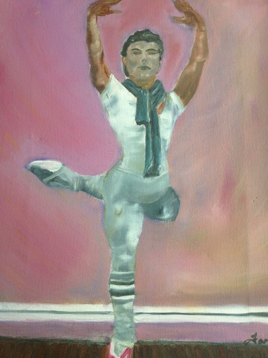 Ballet Dancer Male - Art by Farah - Paintings & Prints, People ...