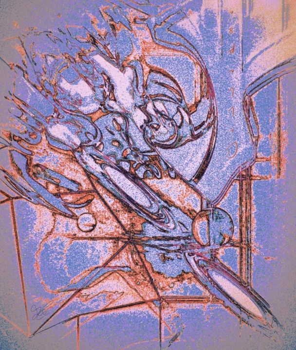 Collapse II - Sama - Digital Art, Abstract, Figurative - ArtPal