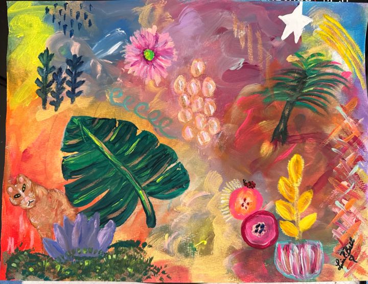 Safari walk - LPB Art Designs - Paintings & Prints, Abstract, Other ...