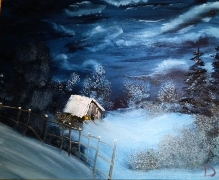 Hunkered Down - Grae Art - Paintings & Prints, Landscapes & Nature ...